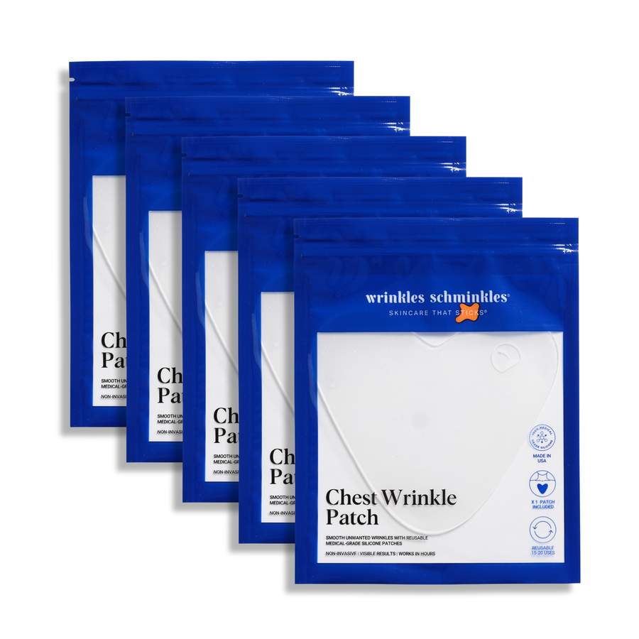 Chest Wrinkle Patch | Smooth Chest, Cleavage and Decolletage Wrinkles ...