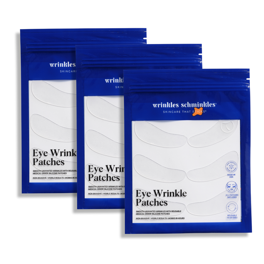 Eye Wrinkle Patches - 3 Pairs | Smooth Crows Feet and Under Eye ...